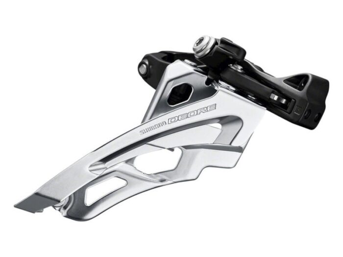 MENJAČ PREDNJI SHIMANO DEORE FD-M6000-M TRIPLE FOR REAR 10 BRZINA MID CLAMP SIDE SWING FRONT PULL BAND TYPE 34.9MM (INCL. ADAPTOR 28.6MM & 31.8MM) CS ANGLE 66-69 FOR TOP SPROCKET 40-42T IND.PACK