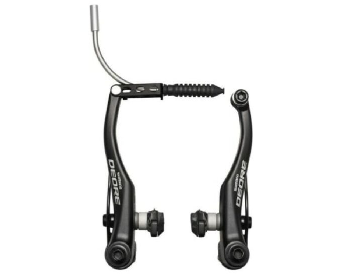 KOČNICA SHIMANO BR-T610 DEORE PREDNJA X-TYPE(THIN SPACER OUTSIDE) S70C SHOE 16.0/25.0MM FIXING BOLTS W/INNER CABLE LEAD UNIT 90 DEG BLACK IND.PACK