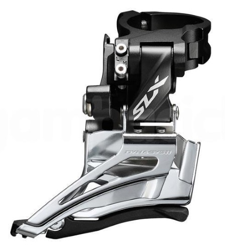 MENJAČ PREDNJI SHIMANO SLX FD-M7025-H SLX DOUBLE 11 BRZINA HIGH CLAMP DOWN SWING DUAL PULL BAND TYPE 34.9MM (INCL. ADAPTOR 28.6MM & 31.8MM) CS ANGLE 66-69 IND.PACK