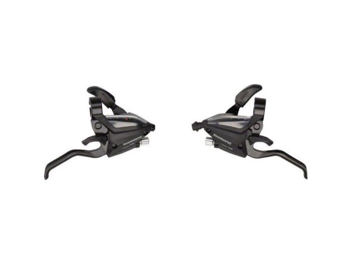 RUČICE MENJAČA/KOČNICA SHIMANO ST-EF500-2A 3X7 BRZINA EZ-FIRE PLUS 2F-ALLOY ZA V-BRAKE STD SL(SP41)&BL CBL(BLACK) CRNE IND.PACK