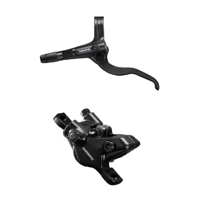 KOČNICA SHIMANO MT410/J-kit BL-MT401(L) BR-MT410(F) BLACK(BLACK LEVER) W/O ADAPTER RESIN PAD(W/O FIN) 1000MM(SMBH59SS BLACK) W/CONNECTER INSERT IND.PACK