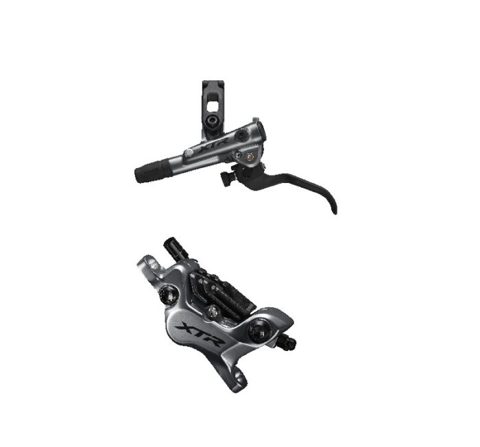 KOČNICA SHIMANO XTR BL-M9120(L) BR-M9120(F) W/O ADAPTER RESIN PAD(W/FIN) SM-BH90-SBM 1000MM(BLACK) ADD OLIVE/CONNECTER INSERT IND.PACK