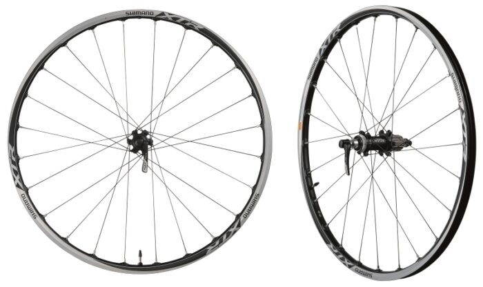 TOČKOVI SHIMANO XTR WH-M985 (XCR) FRONT & REAR CENTER LOCK 24H OLD 100/135MM REAR QR 173MM 559X19C CLINCHER/ TUBELESS INCL. WHEEL BAG IND.PACK