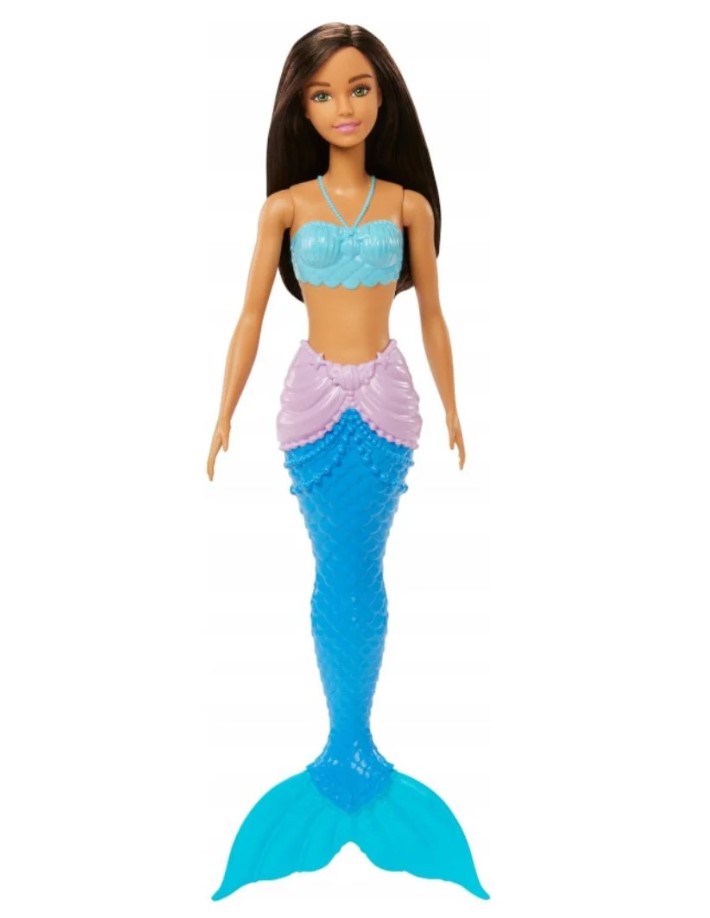 Barbie lutka sirena plava