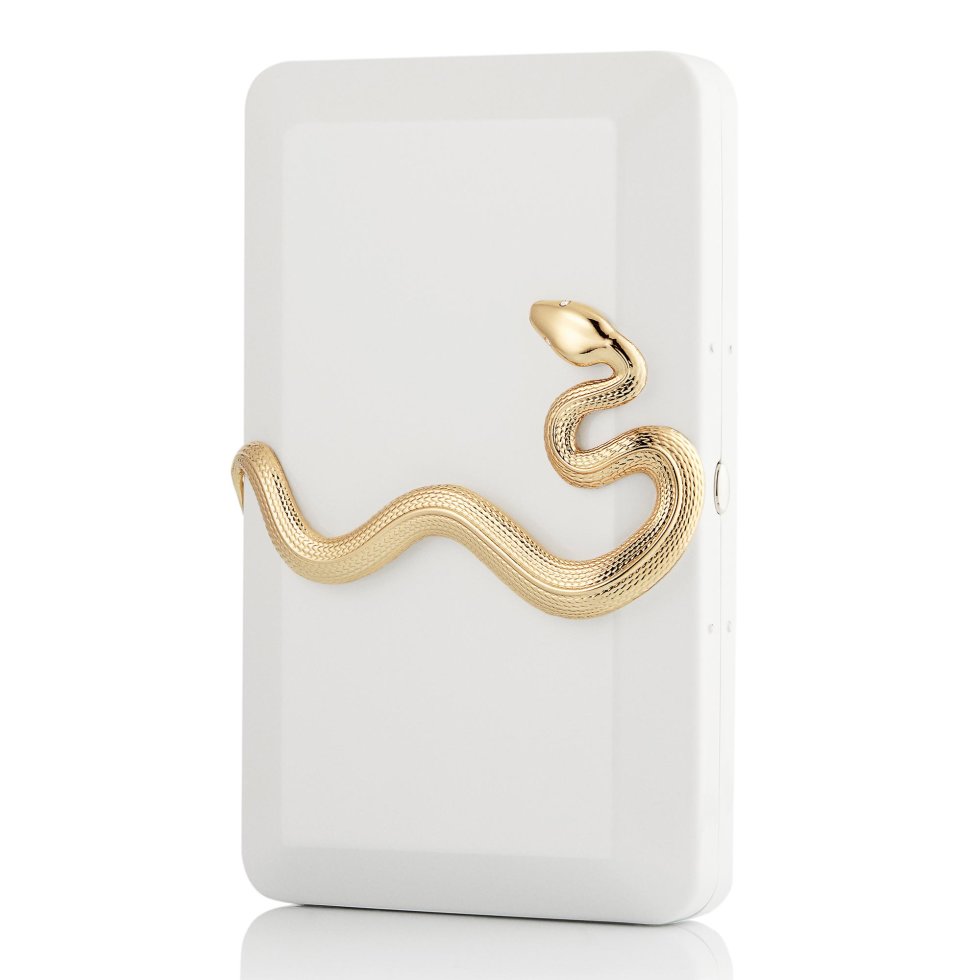 Kilian Paris White Snake Clutch