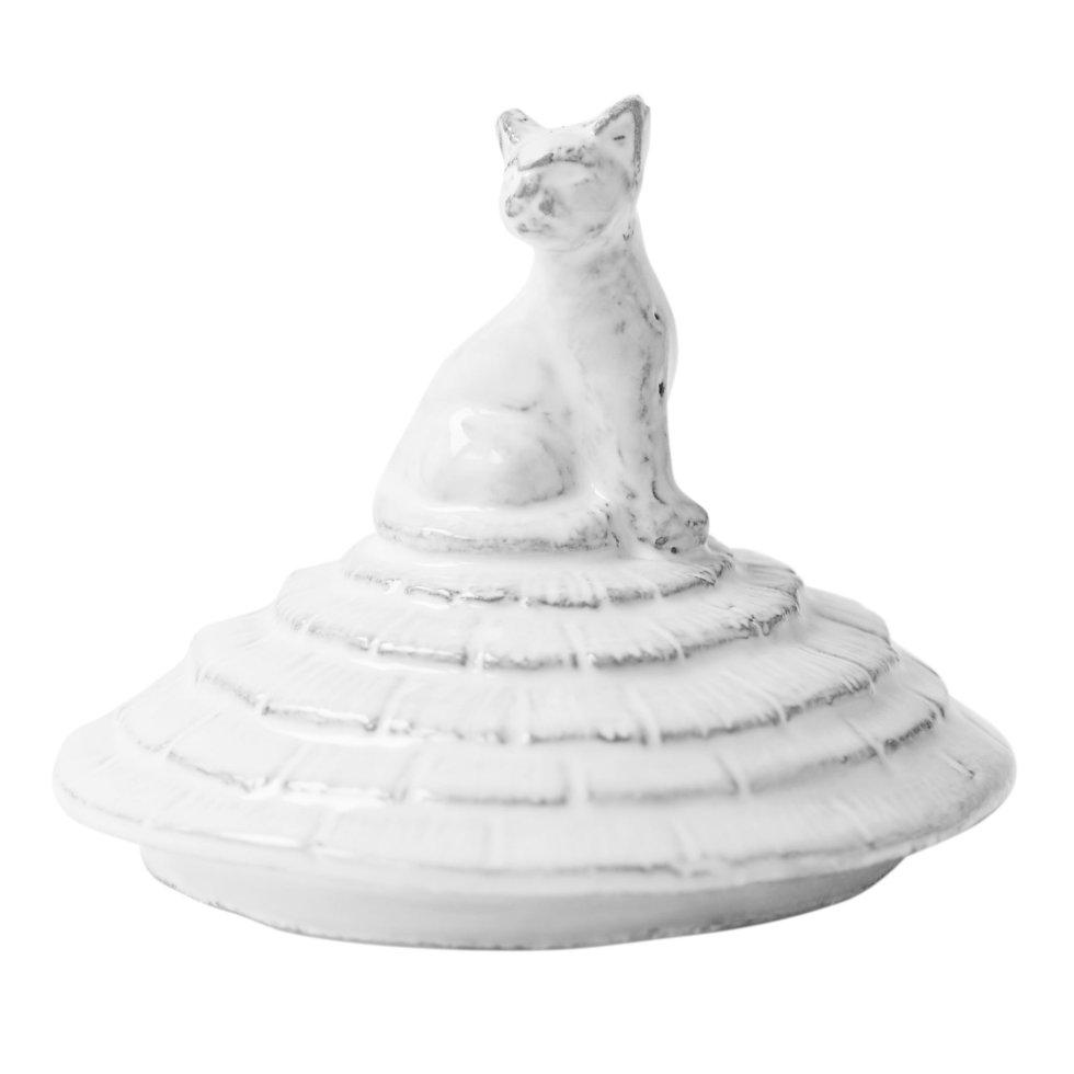 Astier De Villatte Cat Grand Candle Lid