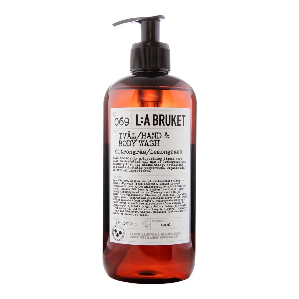 L:A Bruket 069 Hand & Body Wash Lemongrass