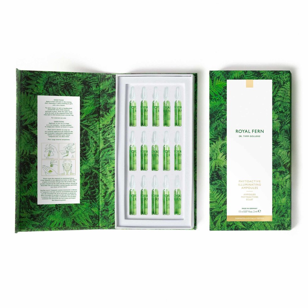 Royal Fern Phytoactive Illuminating Ampoules 15kom