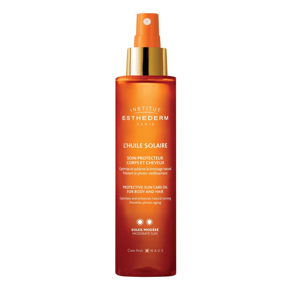 Institut Esthederm L'Huile Solaire Protective Sun Care Oil for Body and Hair