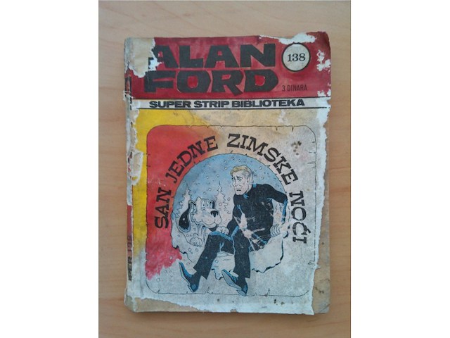 Alan Ford Vjesnik kartonac br. 22-San jedne zimske noci