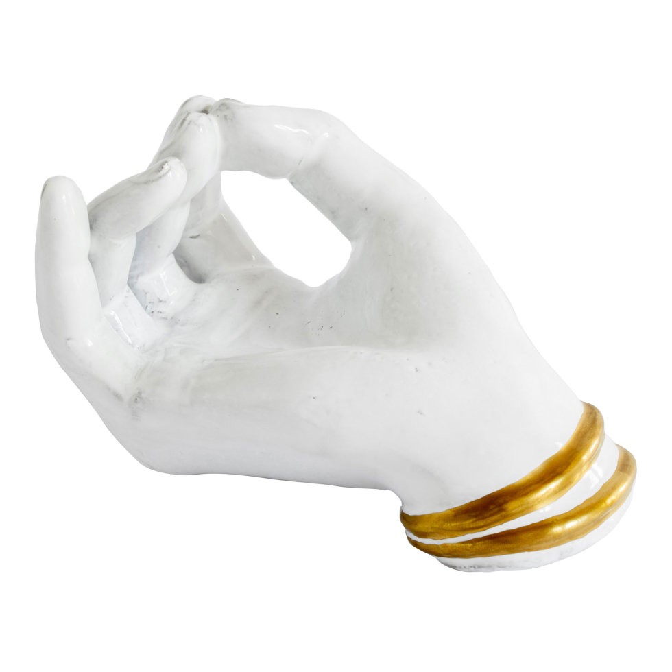 Astier De Villatte Serena Incense Holder (Golden Bracelets)