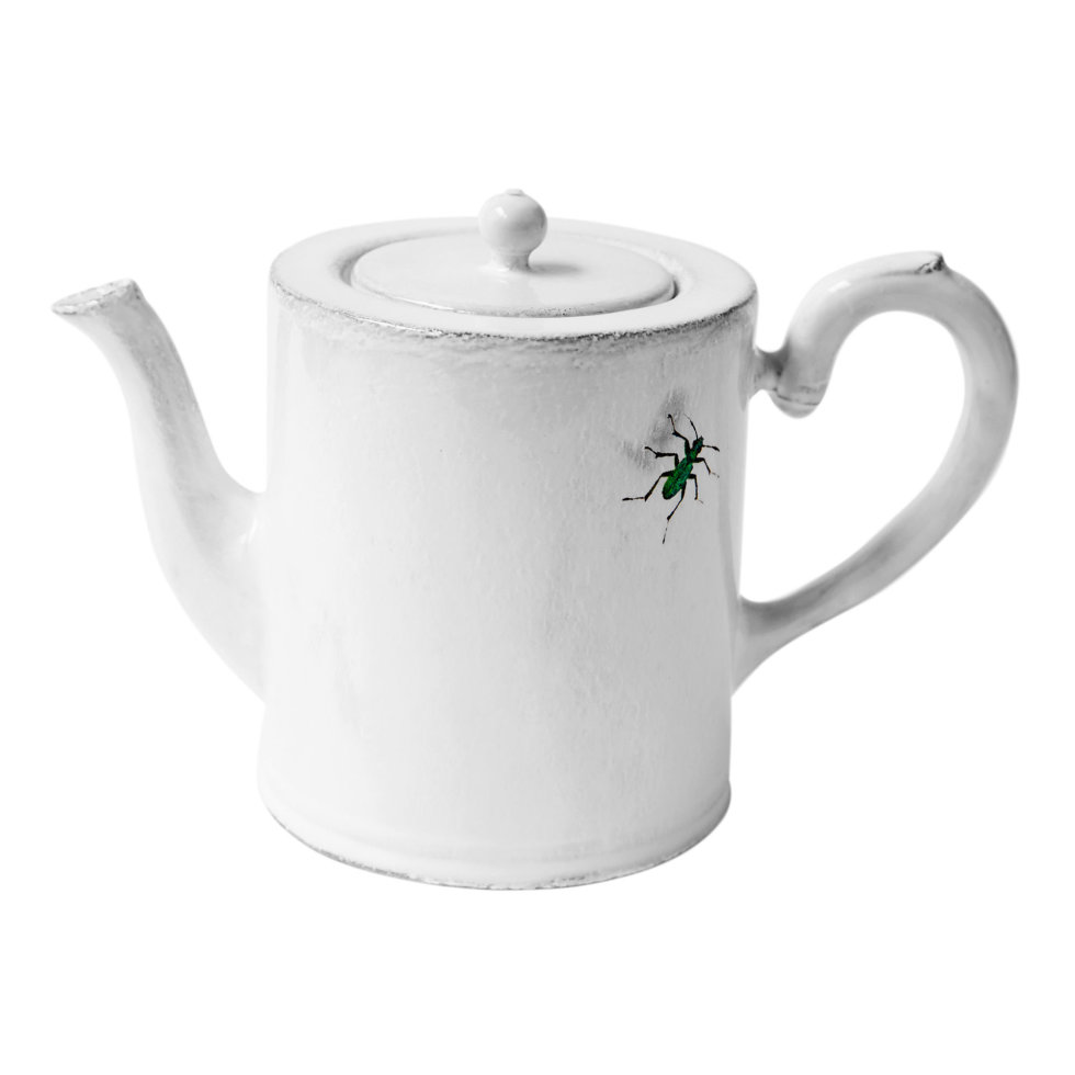 Astier De Villatte John Beetle Teapot