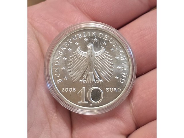 Srebrnjak 10 Euro, Nemačka 2006., Šinkel