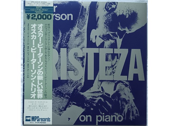 Oscar Peterson Trio - Tristeza on piano (Japan Press)