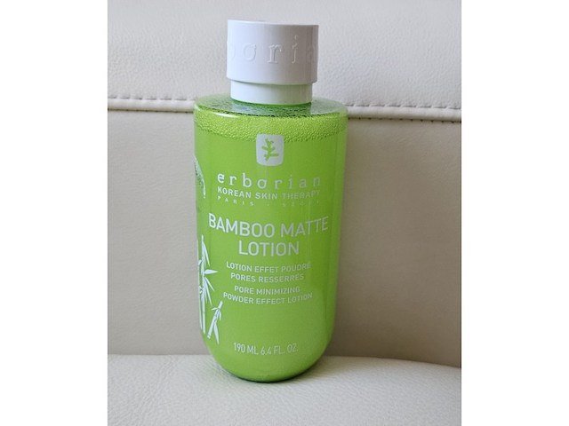 Erborian Bamboo Matte Lotion nov