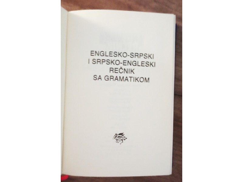 Englesko-srpski rečnik