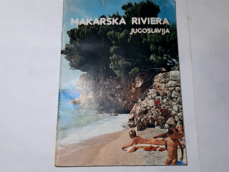 Brosura iz 70-ih Makarska Riviera za YU nostalgicare