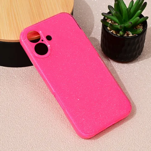 Futrola - maska Sparkle Dust za iPhone 16 6.1 pink