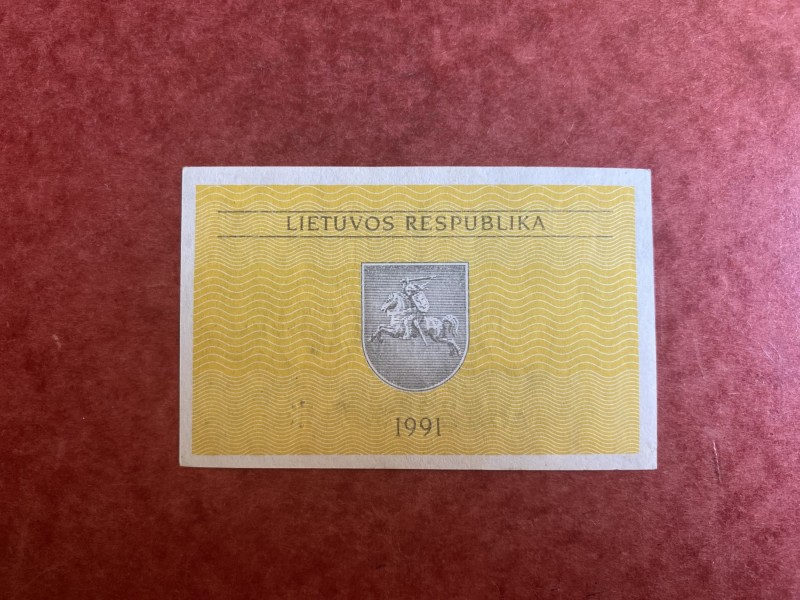 lietuva 1991 0.50 tal.