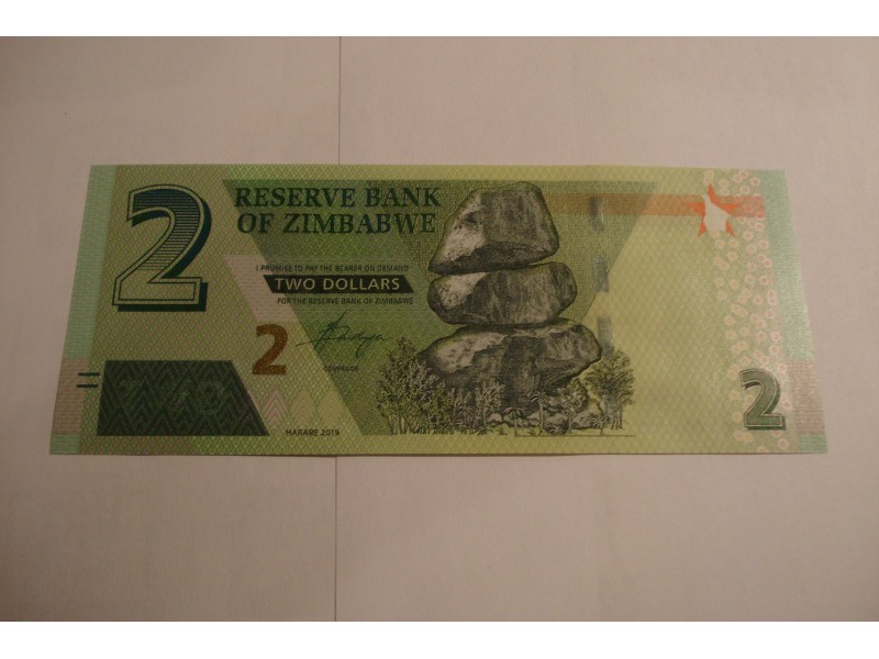 ZIMBABVE - 2 DOLLARS - 2015