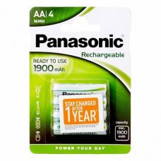 Baterije Panasonic HHR-3MVE/4BP, 1900mAh, punj. Ready to use