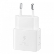 Samsung kucni punjac (USB Type-C) 3A 25W sa kablom beli (EP-T2510-NBE)