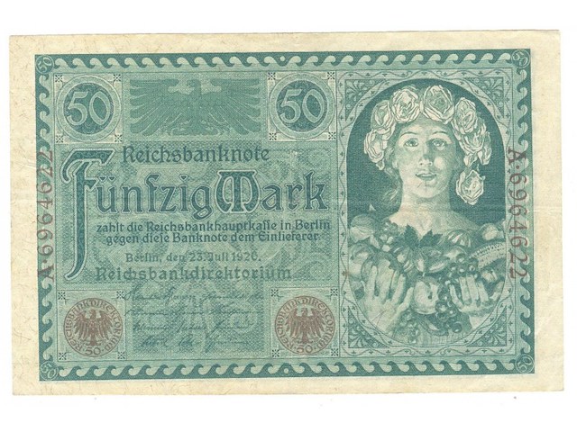 Nemacka 50 maraka 1920