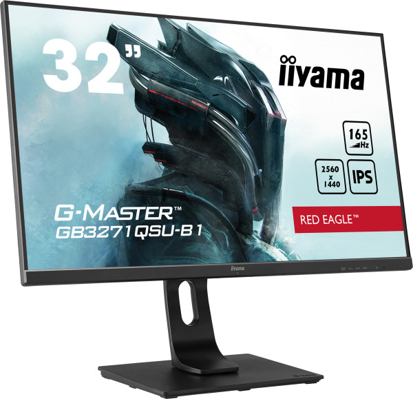 Monitor 31.5'' Iiyama GB3271QSU-B1 IPS 2560x1440/165Hz/1ms/2xHDMI/2xDP/USB/zvučni