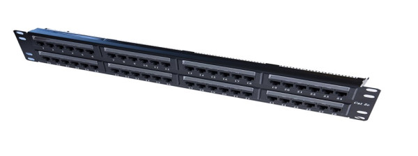 Patch panel OWIRE 19''/2U Cat6/48 port