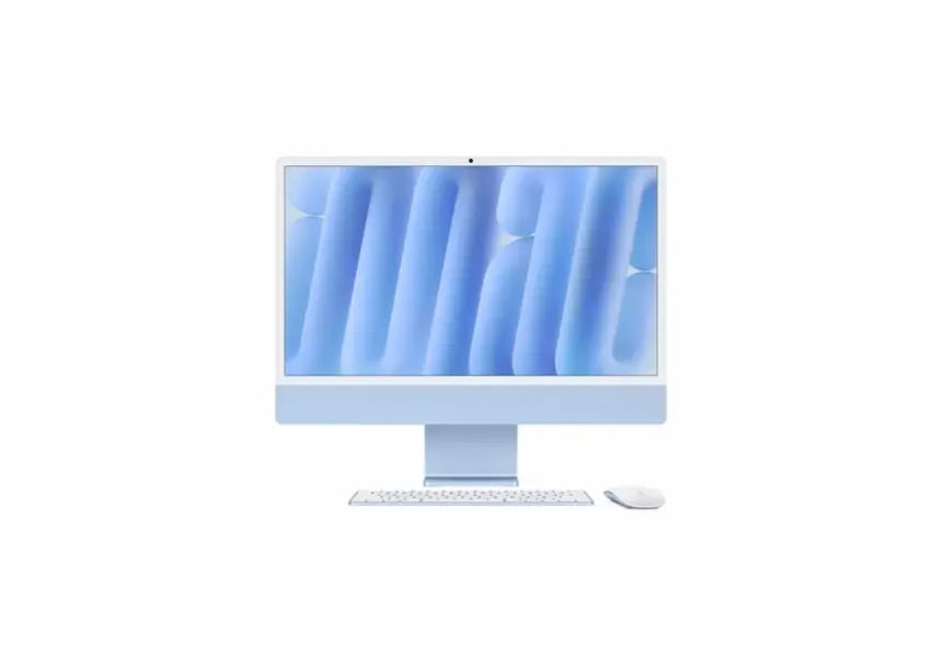 24-inčni iMac M4 sa 8-jezgarnim CPU-om, 8-jezgarnim GPU-om, 16GB objedinjene memorije i 256GB SSD - Blue