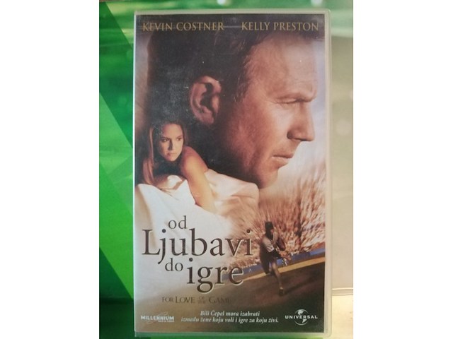 Od Ljubavi do Igre - Kevin Costner / VHS /