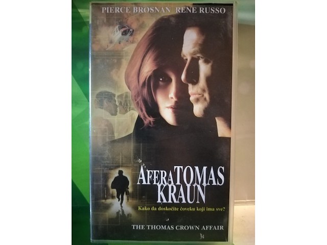 Afera Tomas Kraun - Pierce Brosnan / VHS /