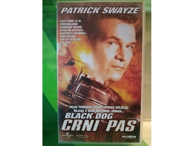 Crni Pas - Patrick Swayze / VHS /