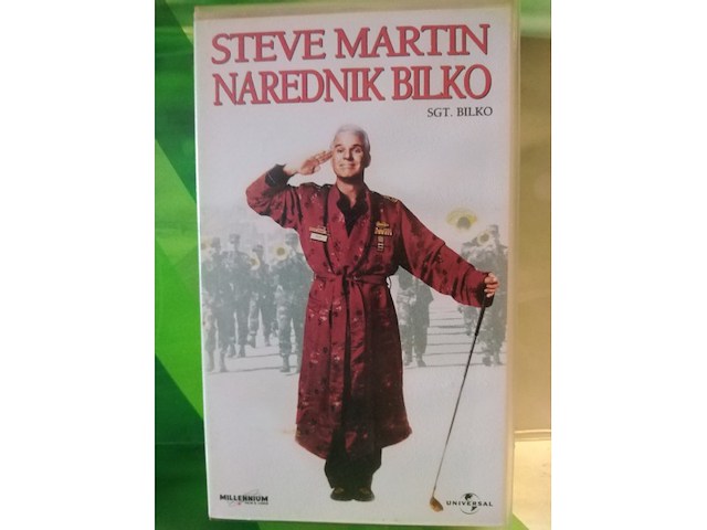 Narednik Bilko - Steve Martin / VHS /