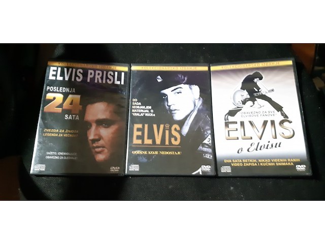 ELVIS PRESLEY (3 DVD + 1 CD)