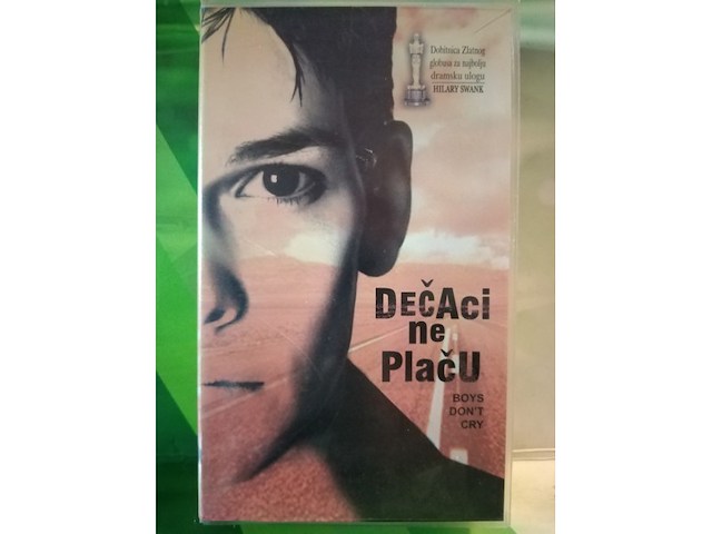 Dečaci ne Plaču - Hilary Swank / VHS /