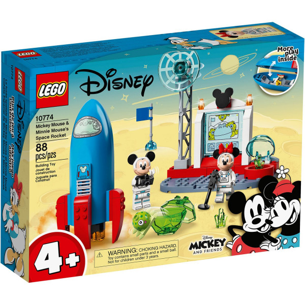 Lego 4+ Mickey Mouse & Minnie Mouse"s space rocket