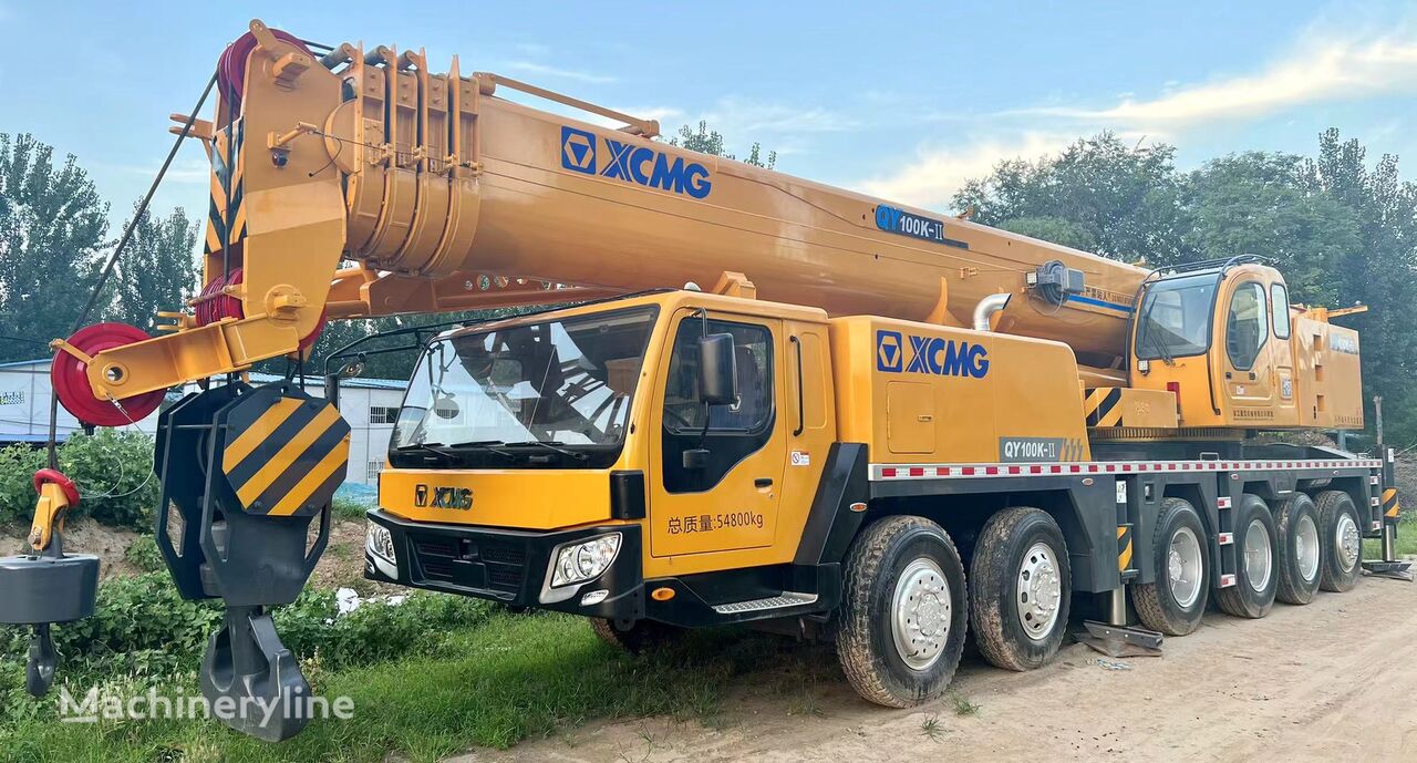 XCMG QY100K-II 100TON 100 TON 100 TONS 100T used truck mounted crane pokretna dizalica