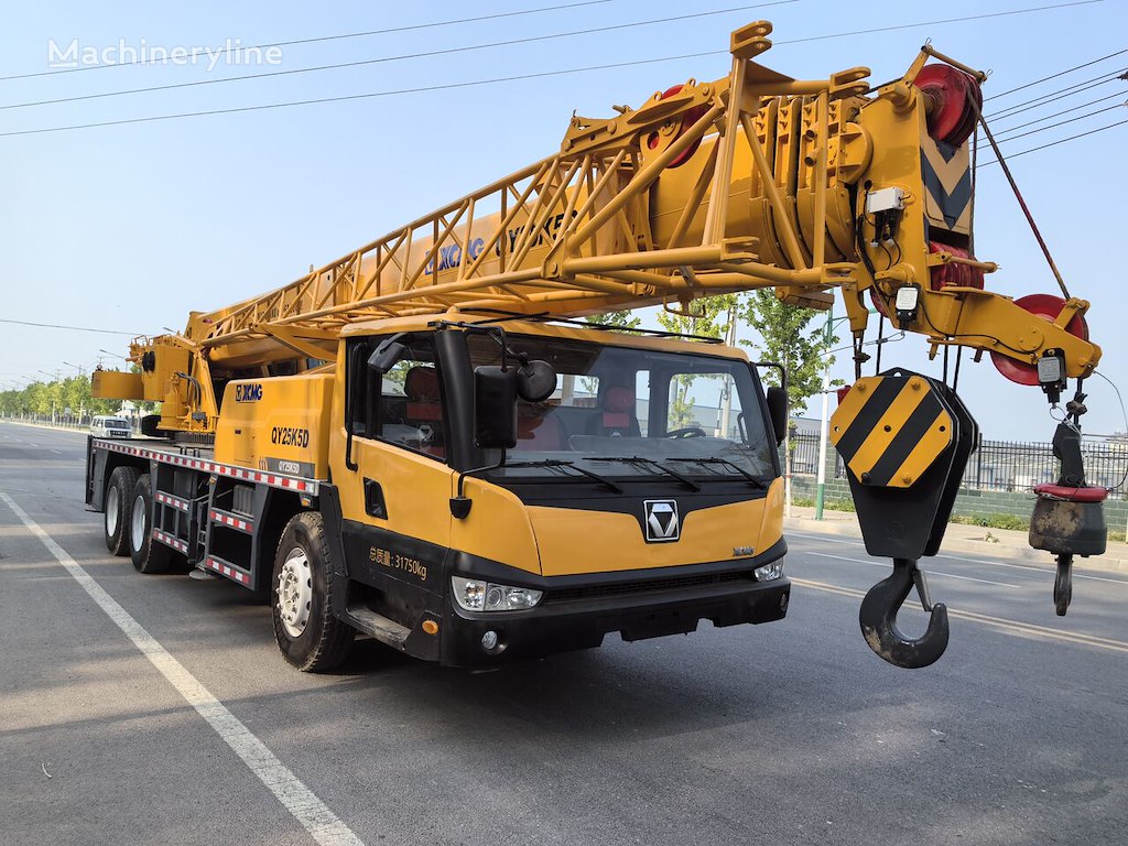 XCMG QY25K5D 25TON 25 TON 25 TONS 25T truck mounted crane pokretna dizalica