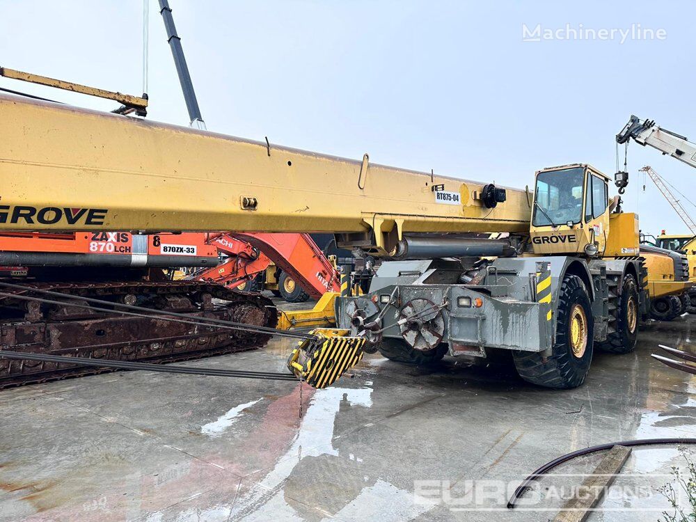 Prodaje se Grove 2009 Grove RT880E 80 ton 4x4x4 Rough Terrain Crane mini kran na aukciji