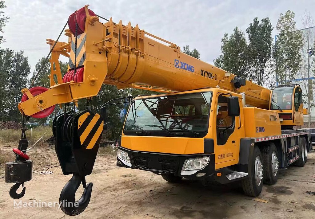 XCMG QY70K-II QY70K-I QY70K XCT70 70 TON 70 TONS TRUCK MOUNTED CRANE pokretna dizalica