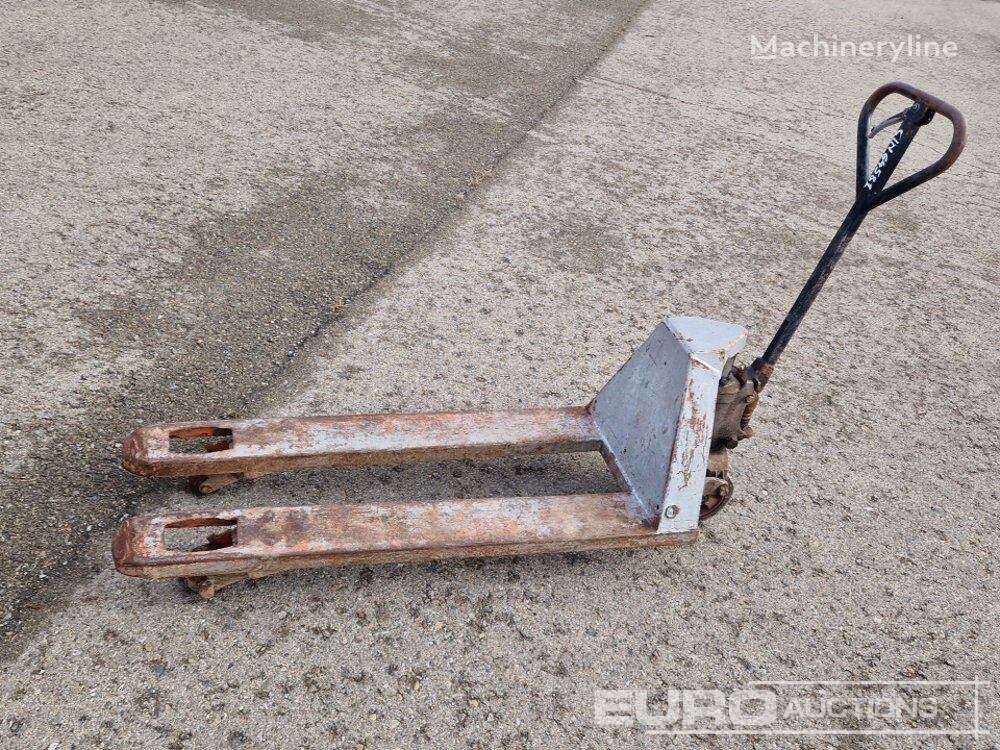 Prodaje se Walk Behind Pallet Truck / Transpaleta kašiku za prednje utovarivač na aukciji