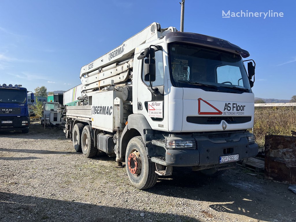 Renault XERAK pumpa za beton