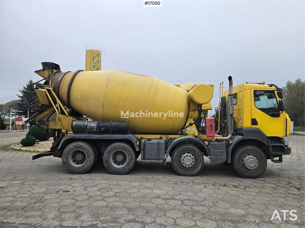 Renault KERAX 460 kamion s mešalicom za beton