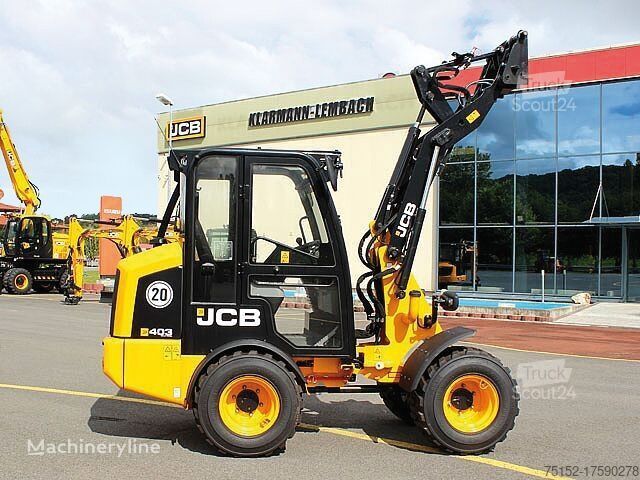 Novi JCB 403 Smart Power Kabine - SUPER Preis-Leistung multifunkcionalni utovarivač