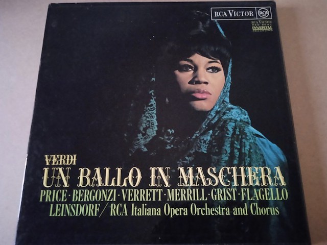 Verdi - Un Ballo In Maschera, Box Set, 3LP, Mint