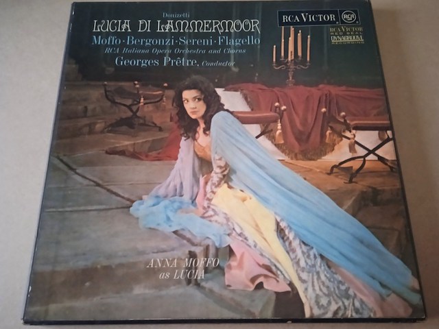 Donizetti - Lucia Di Lammermoor, Box Set, 3LP, Mint