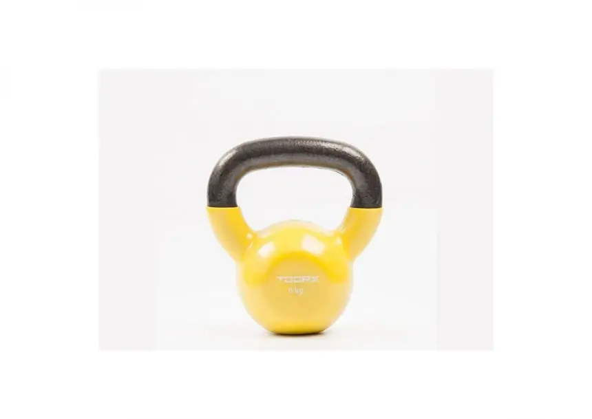 KETTLEBELL TOORX VYNIL yellow 6 kg