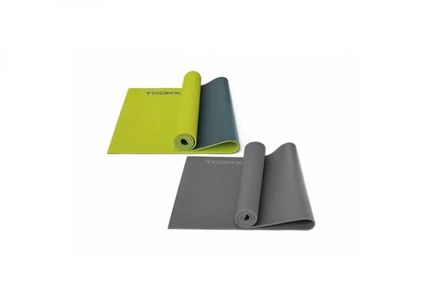 PODLOGA ZA JOGU TOORX 173x60x0,6 cm lime green-gray