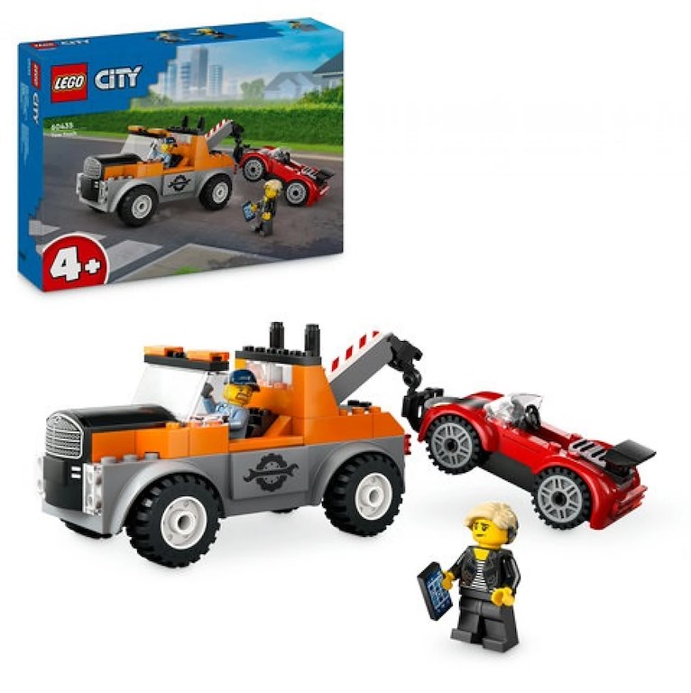 LEGO CITY TOW TRUCK AND SPORTS CAR